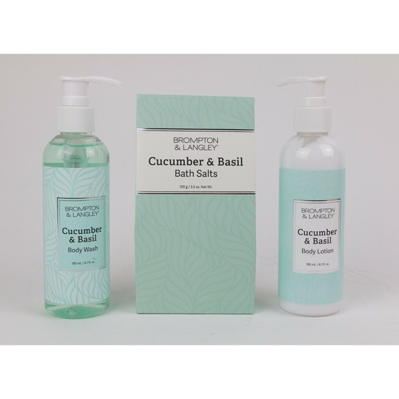 Brompton & Langley | Bath | Brompton Langley Cucumber Basil Body Wash ...